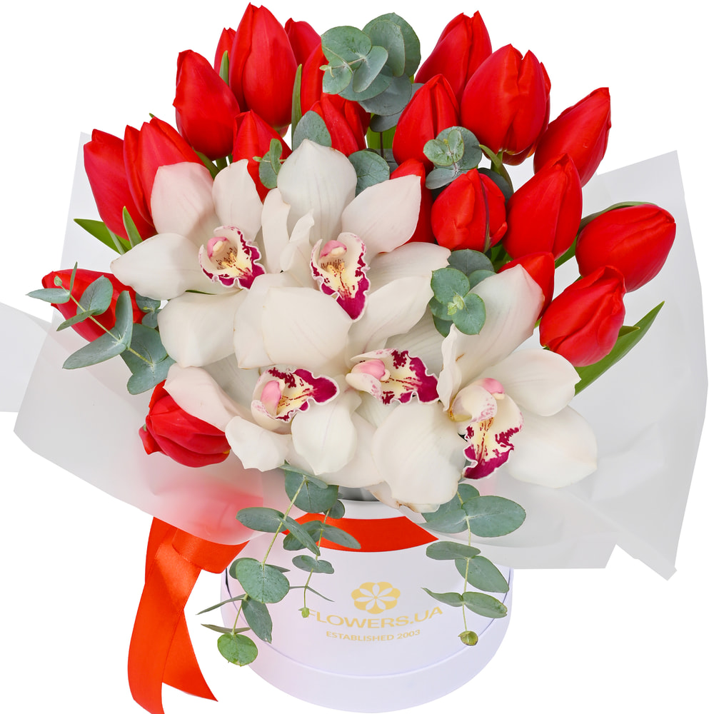 Композиція "Шепіт орхідей" — замовити букет з доставкою в Київ, Львів ...