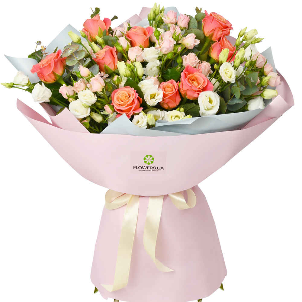 Букет "Мамина весна" — замовити букет з доставкою в Київ, Львів, Одесу, Дніпро, Харків та по ...